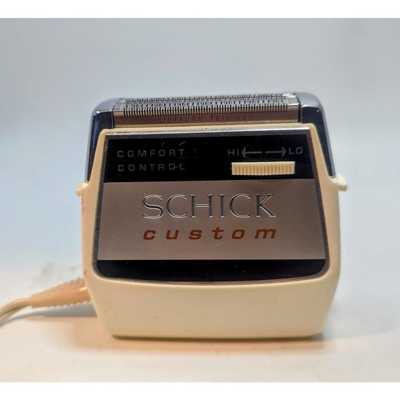 Schick | Bath | Vintage Schick Custom Comfort Control Electric Razor ...